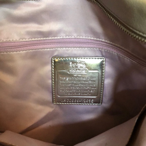 Coach | Bags | Coach Leather Crossbody Light Gray | Poshmark